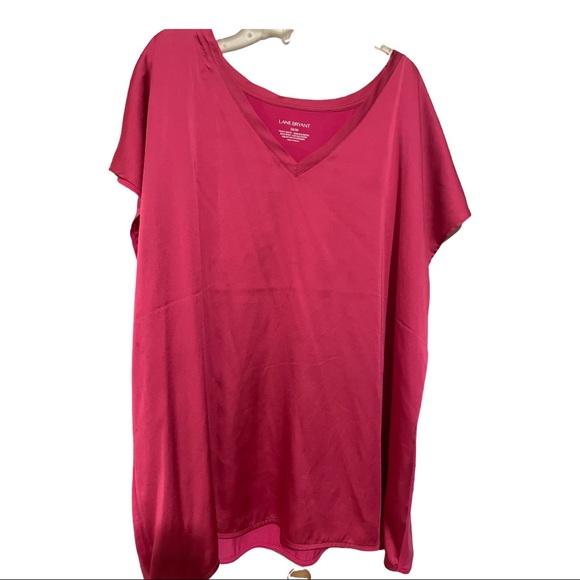 Lane Bryant | Tops | Hot Pink Layne Bryant | Poshmark
